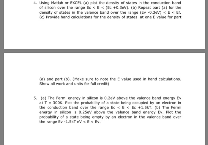 Solved 4. Using Matlab or EXCEL (a) plot the density of | Chegg.com