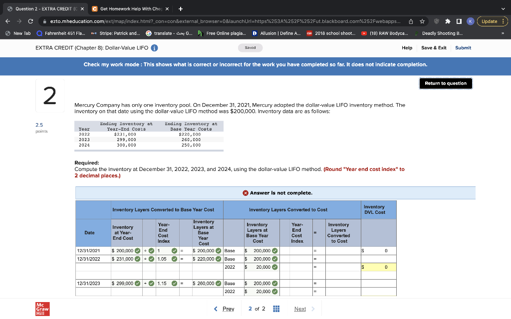 Solved Question 2 - EXTRA CREDIT (CX) C Get Homework Help | Chegg.com