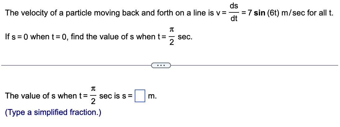 Solved The velocity of a particle moving back and forth on a | Chegg.com | Chegg.com