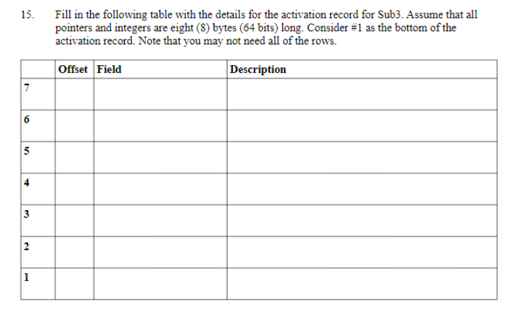 Consider the following program defined using Ada | Chegg.com