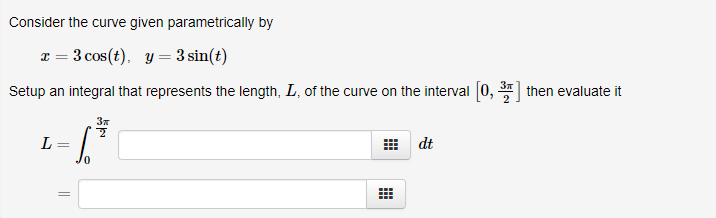 Solved Consider The Curve Given Parametrically By 3 Cost Y
