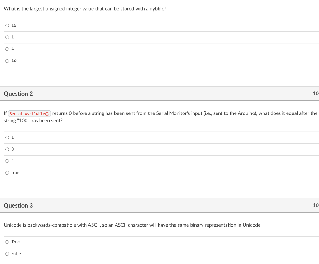 Solved What is the largest unsigned integer value that can | Chegg.com