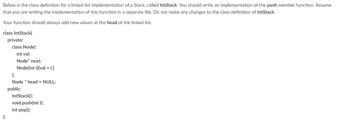 Solved How do I answer this question? Below is the class | Chegg.com