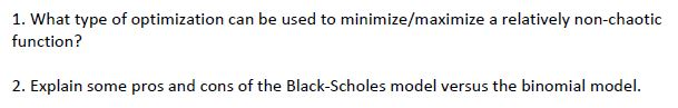 Solved Please help answer these two Mathematical Modeling | Chegg.com