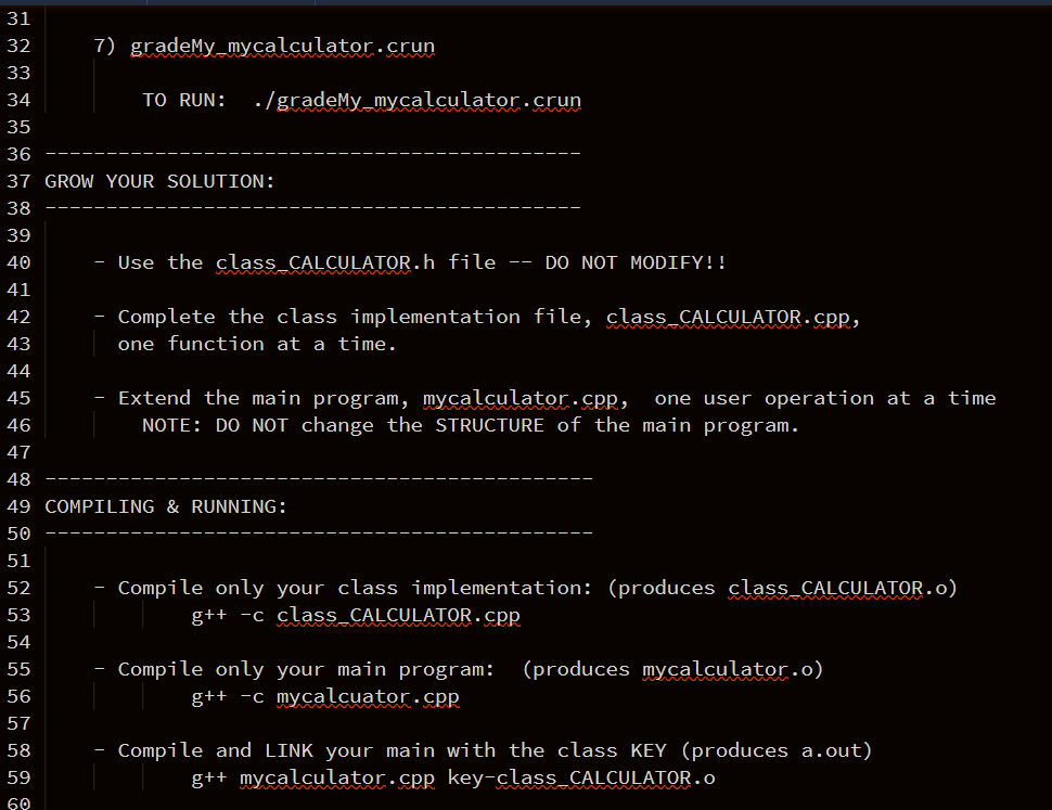 IRST THING, install the grader. sudo apt-get install | Chegg.com