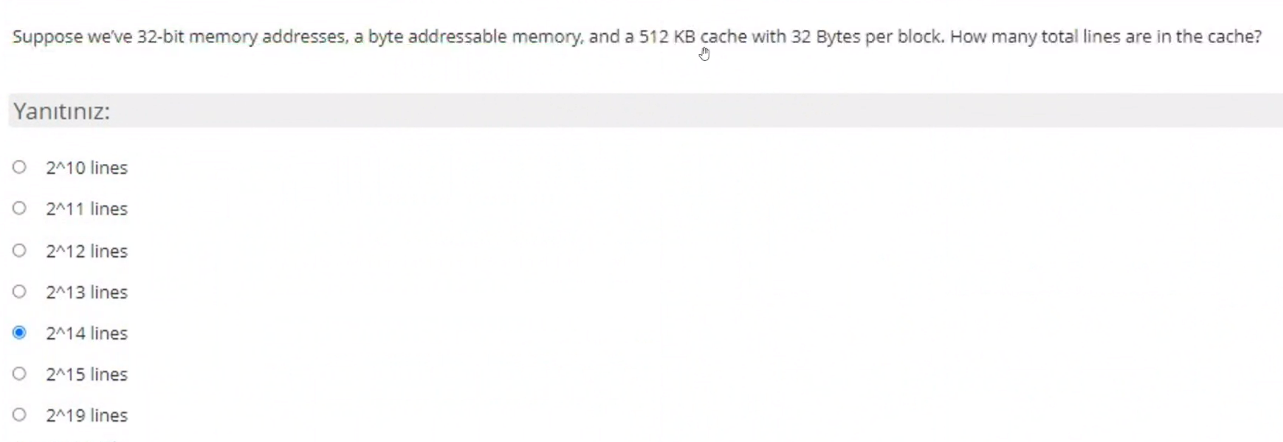Solved Suppose we've 32-bit memory addresses, a byte | Chegg.com