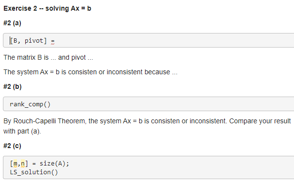 Solved Matlab help (layout already given) (a-c) (a) Use | Chegg.com