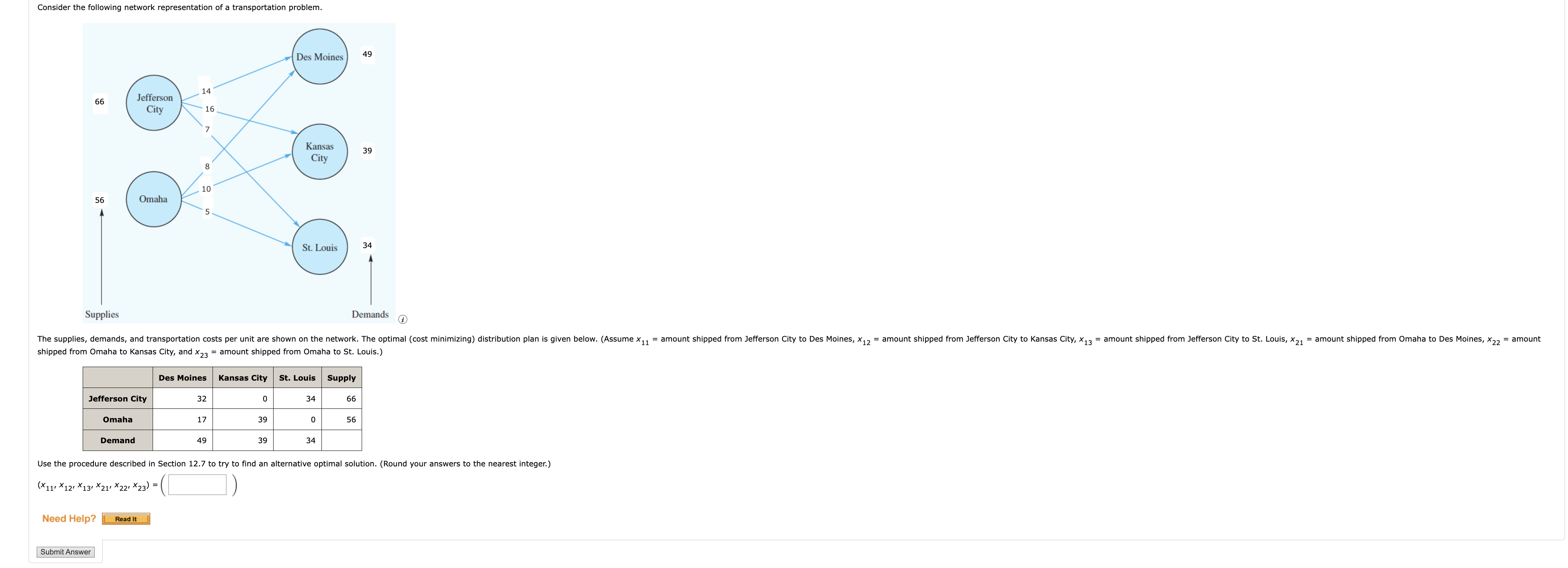 Solved Use the procedure described in Section 12.7 to try to | Chegg.com