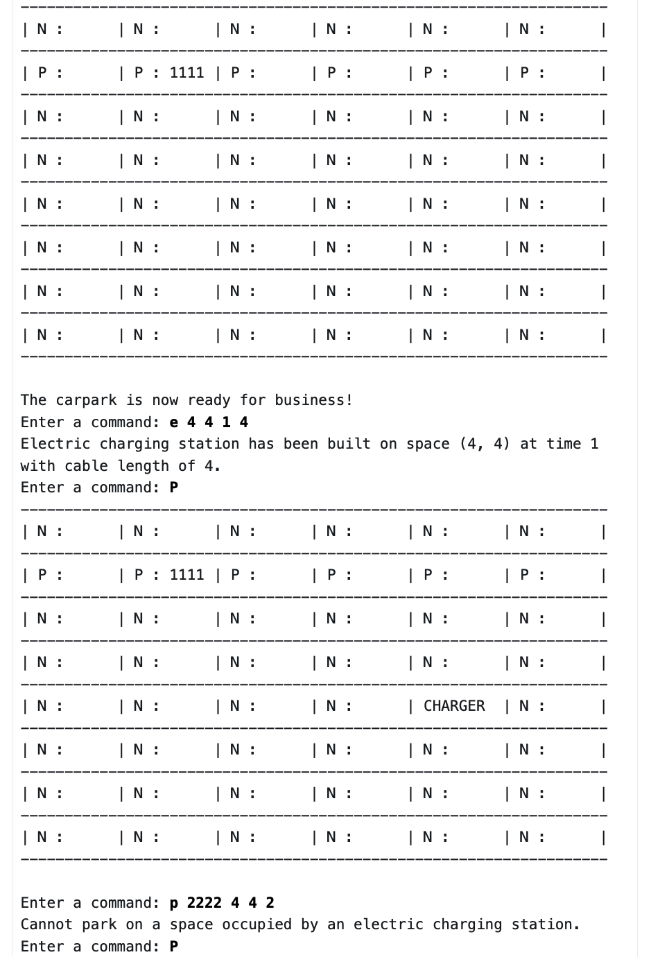 Solved Do this in c programming. Also explain.CS Carpark is | Chegg.com