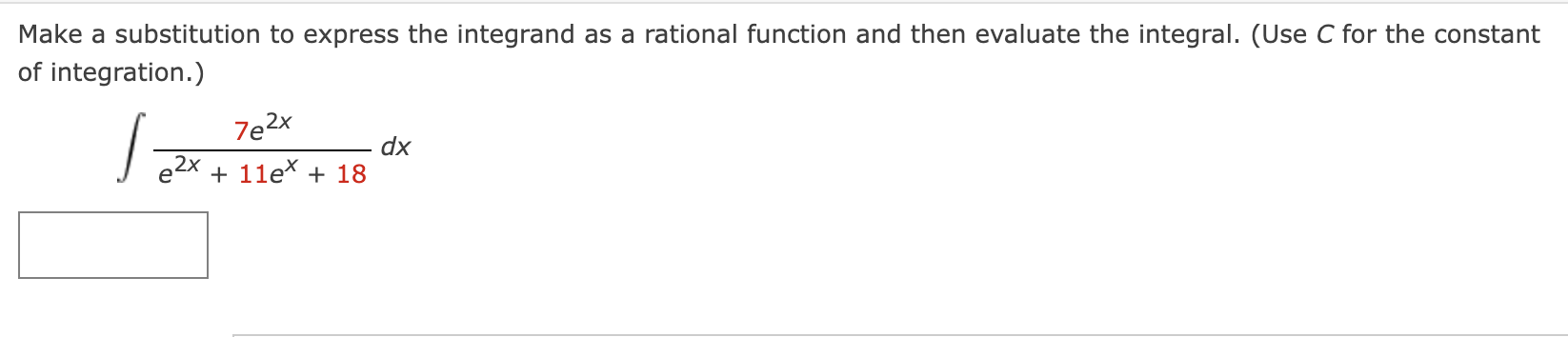 Solved Make a substitution to express the integrand as a | Chegg.com