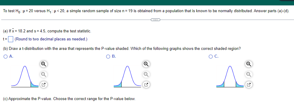 Solved To Test H0 μ 20 Versus H1 μ