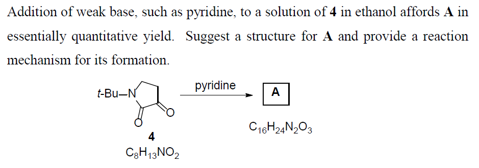 Solved Addition of weak base, such as pyridine, to a | Chegg.com