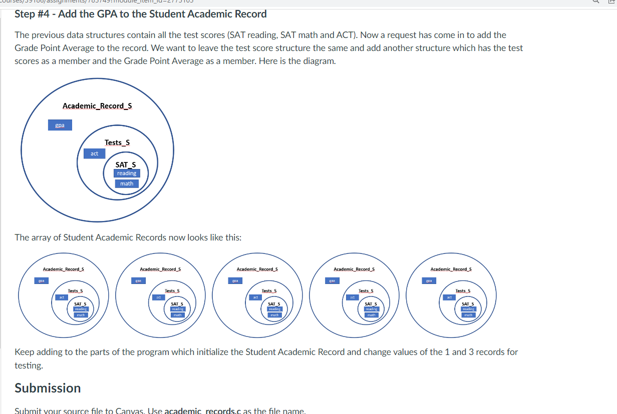 Solved The lab uses structures to manipulate and view sets | Chegg.com