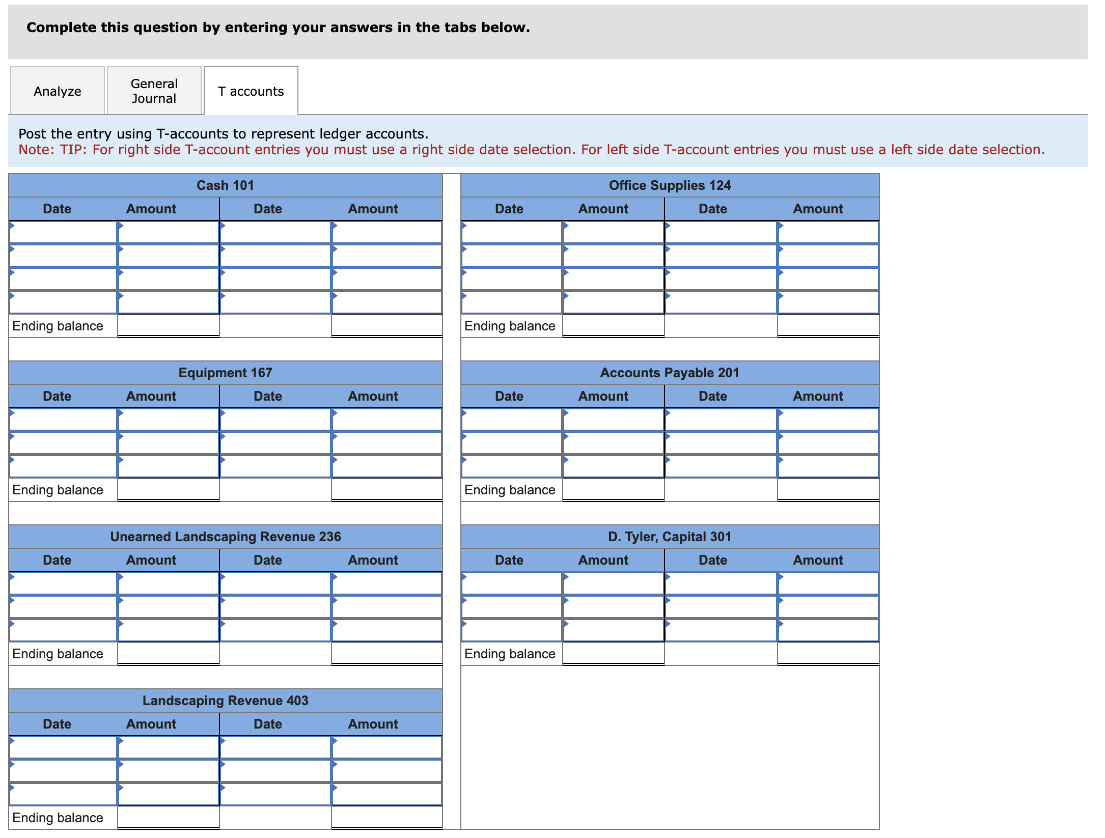 Solved For each transaction, (1) analyze the transaction | Chegg.com