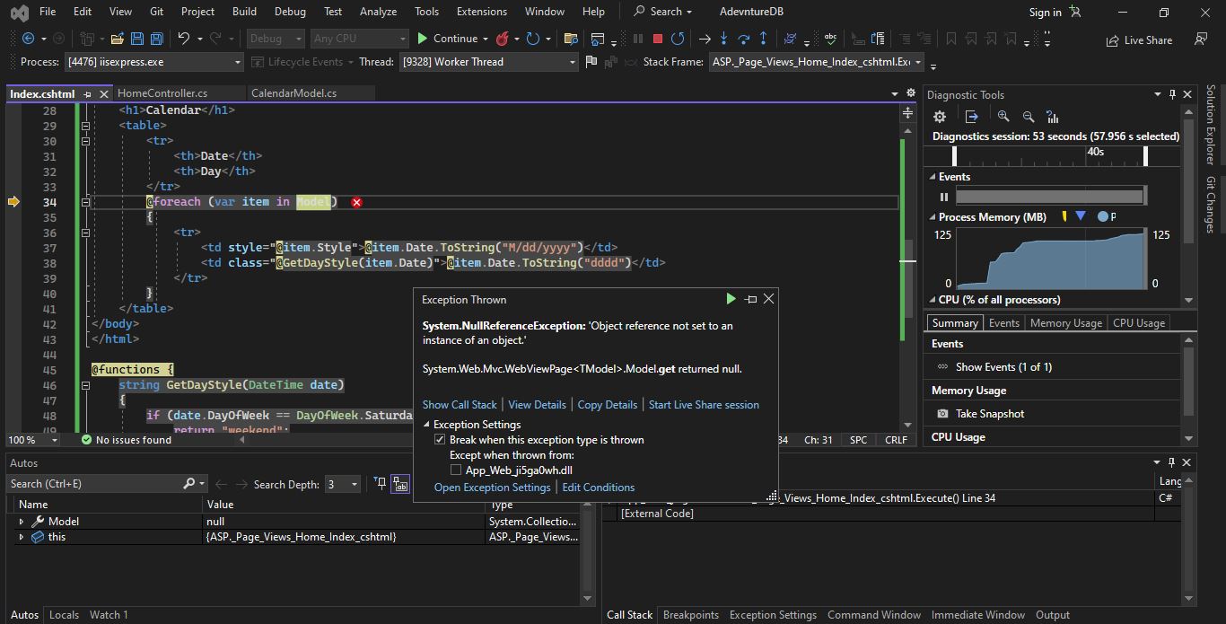 Solved ASP.NET C# MVC VISUAL STUDIO 2019I was trying to | Chegg.com