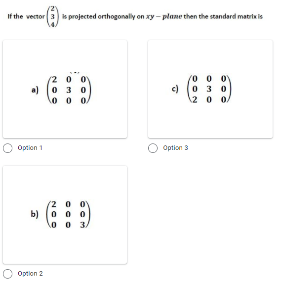Solved The line passing through the origin is subspaces of ( | Chegg.com