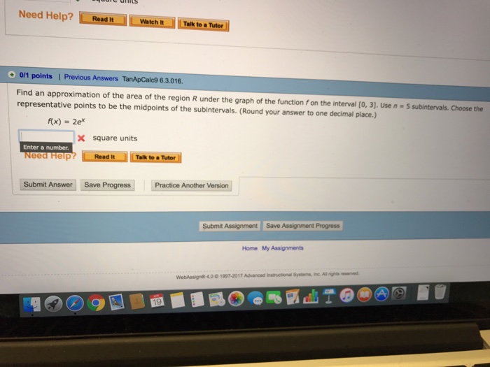 Solved Need Help? Read it O o11 points I Previous Answers | Chegg.com