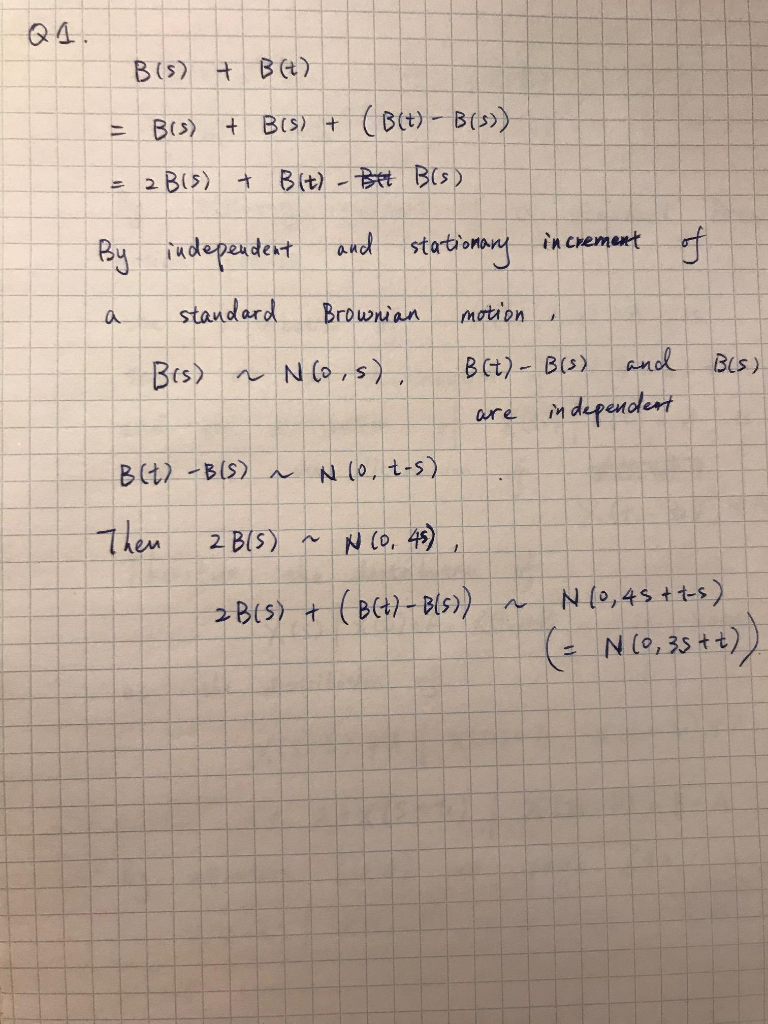 Solved Want a detailed explanation for the solution | Chegg.com