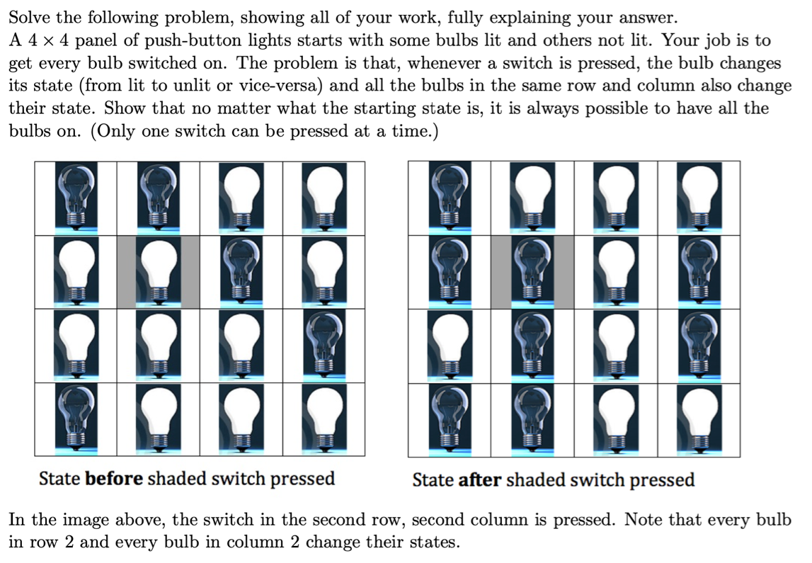 Solved Solve the following problem, showing all of your | Chegg.com