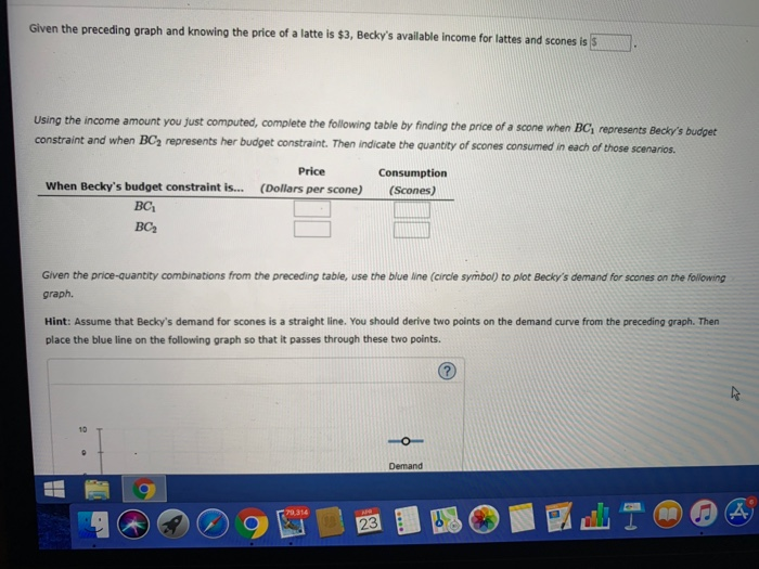 Solved Attempts: Keep the Highest: 3 10. Deriving demand | Chegg.com