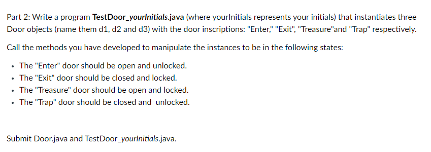 Solved write in java in most simple way as this is an intro | Chegg.com