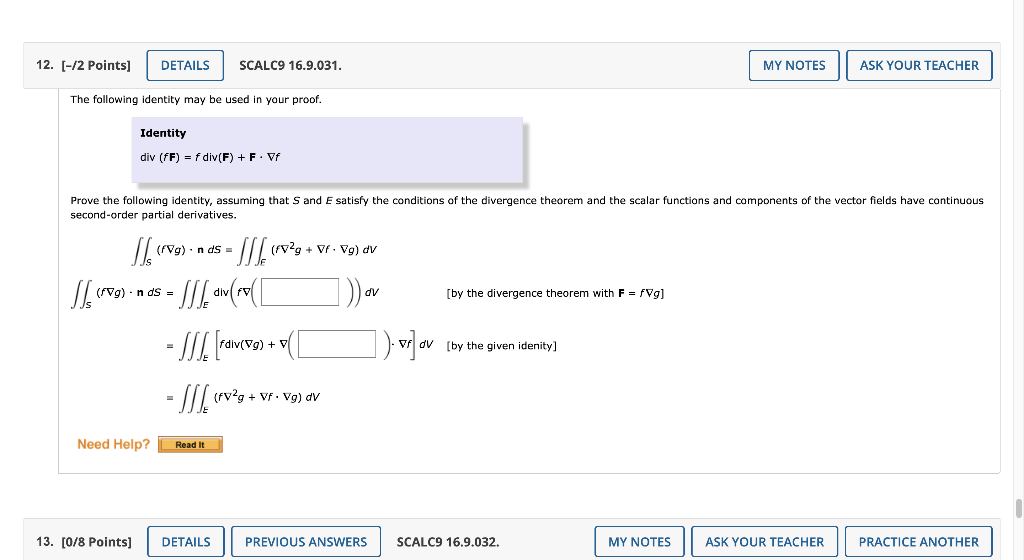 Solved Prove the following identity, assuming that S and E | Chegg.com