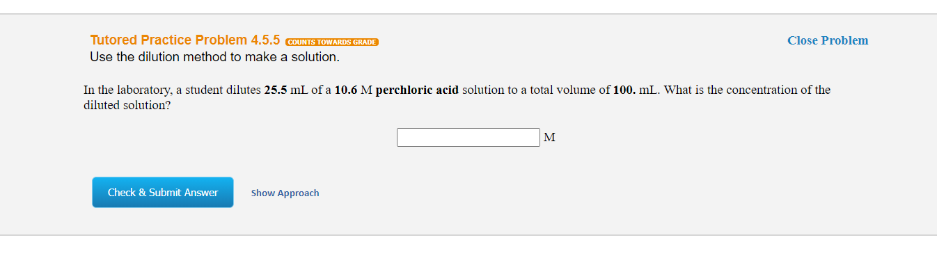 Solved Close Problem Tutored Practice Problem 4.5.5 COUNTS | Chegg.com