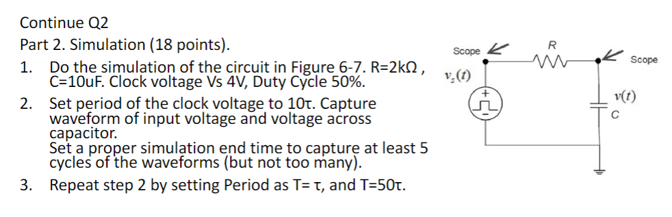 Q2. Capacitor (52 points). Part 1. Implementation (34 | Chegg.com