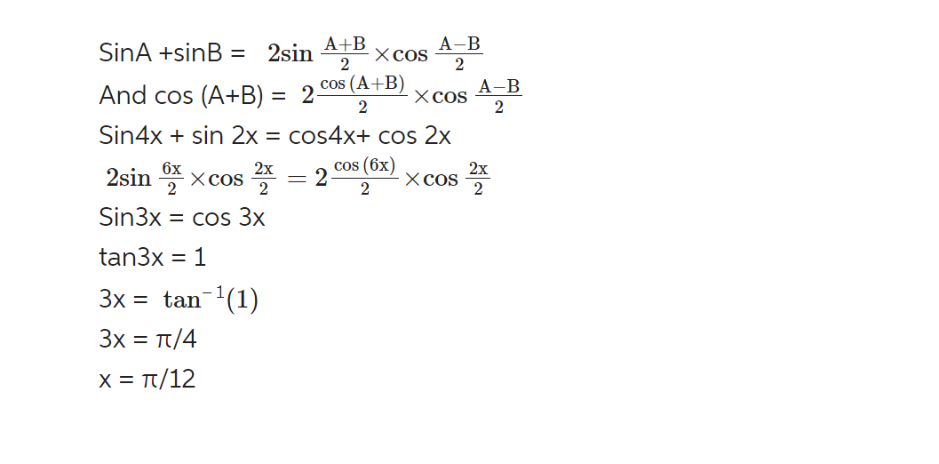 Solved 1. (8pts) Solve: sin2x+sin4x=cos2x+cos4x for x in the | Chegg.com