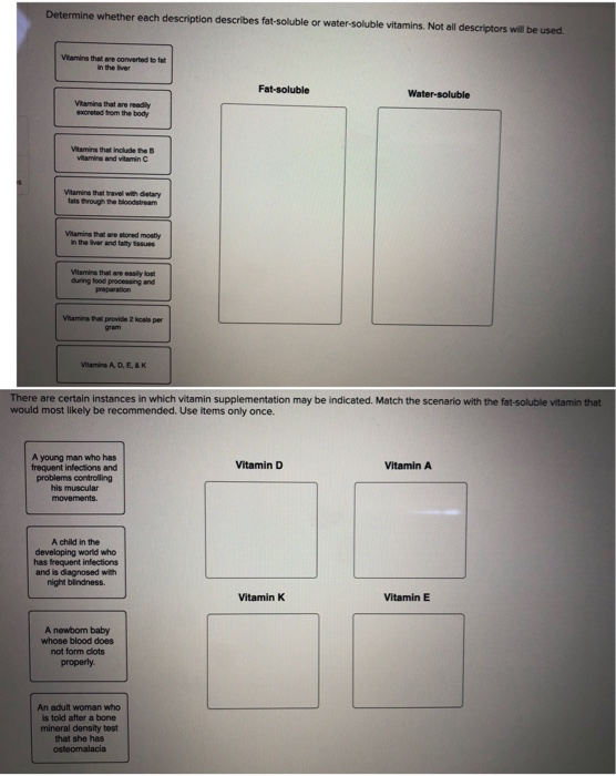 Solved Determine whether each description describes | Chegg.com