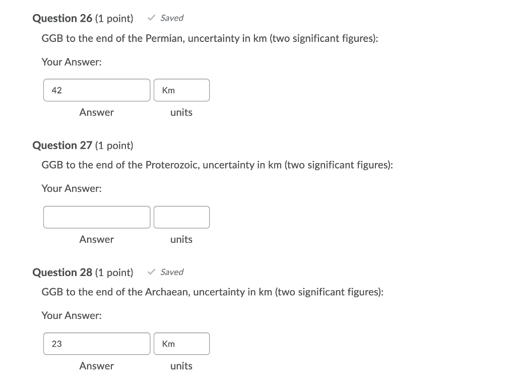 Solved To the Precambrian Eon To the Precambrian As we | Chegg.com