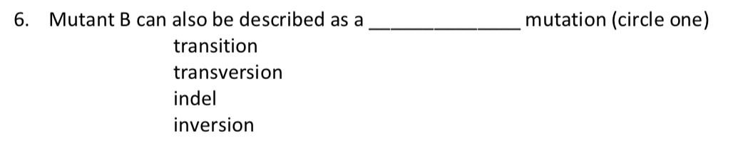 Solved Consider the following WT and mutant chromosomes (1 | Chegg.com