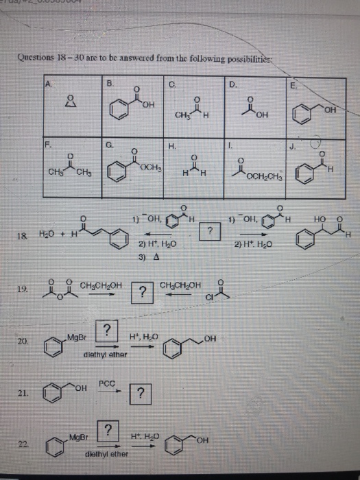 Solved OH 2 H. OH HO HO H Ho 1. Which molecule is an | Chegg.com