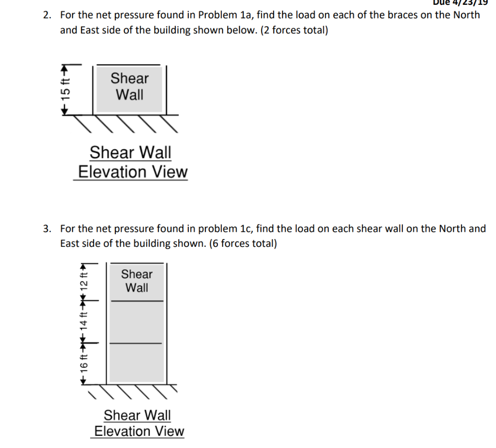 uestion Find the Design wind pressure (Pnet) in psf | Chegg.com