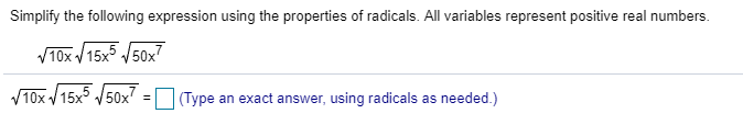 Solved Simplify the following expression using the | Chegg.com