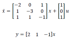 Solved a) The state equations of a linear system are as | Chegg.com