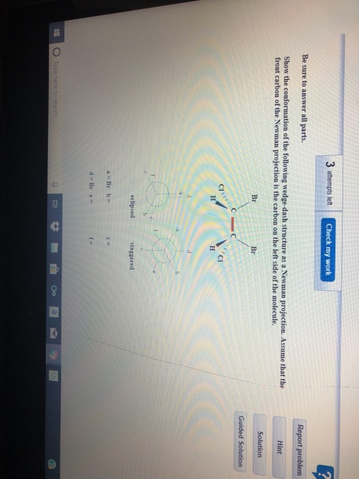 Solved 3 attempts left Check my work Be sure to answer all | Chegg.com