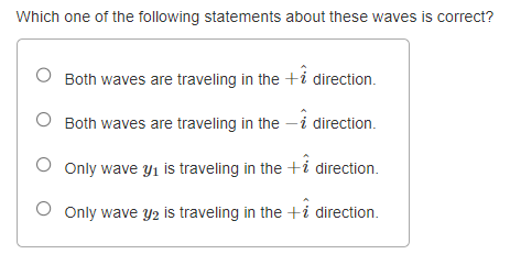 Solved Learning Goal: To see how two traveling waves of | Chegg.com