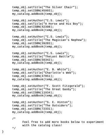 Solved I have a C++ assignment about Managing Books in a | Chegg.com