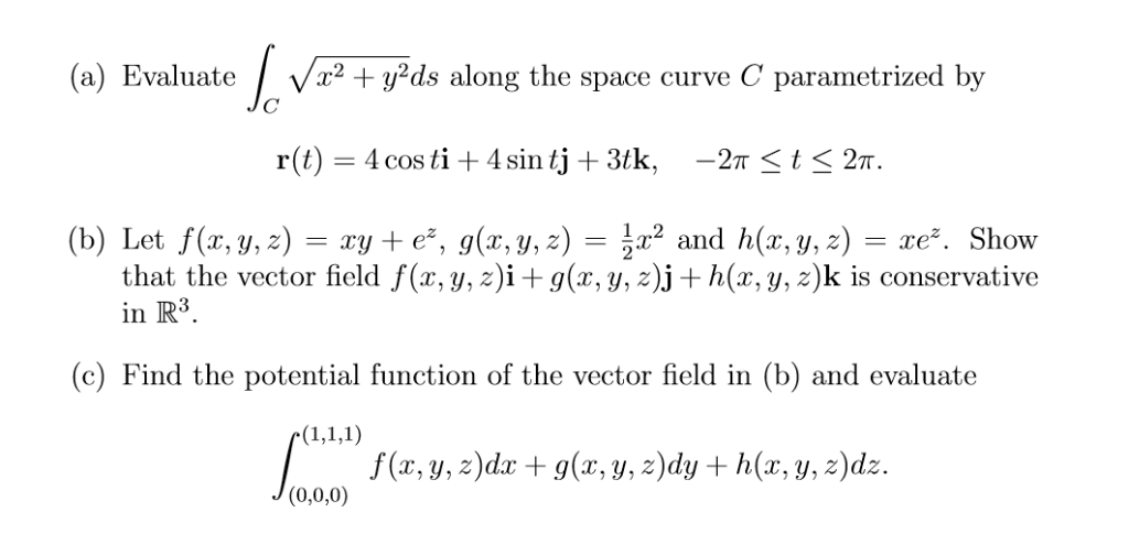 Solved r2 + y2ds along the space curve C parametrized by 2,2 | Chegg.com