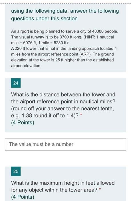 Solved using the following data, answer the following | Chegg.com