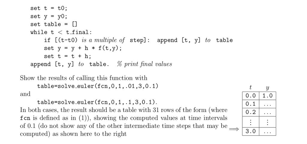 Solved Problem 1: Consider the ordinary differential | Chegg.com