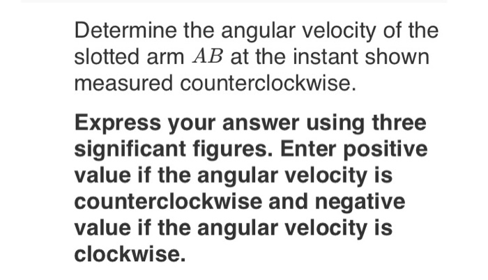 Solved The slider block C is fixed to the disk that has a | Chegg.com