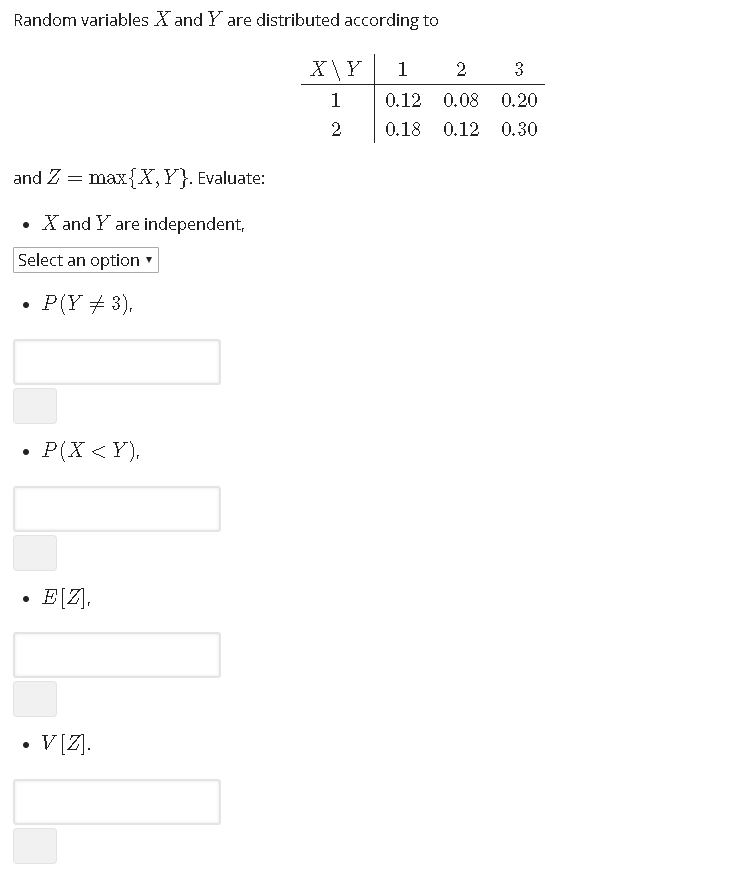 Solved Random variables Xand Y are distributed according to | Chegg.com