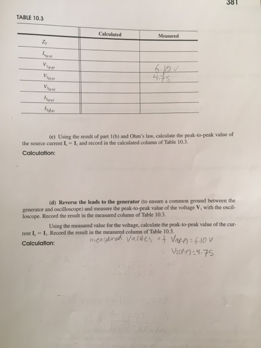 Solved Part 2 R-C Series-Parallel Network (a) Construct the | Chegg.com