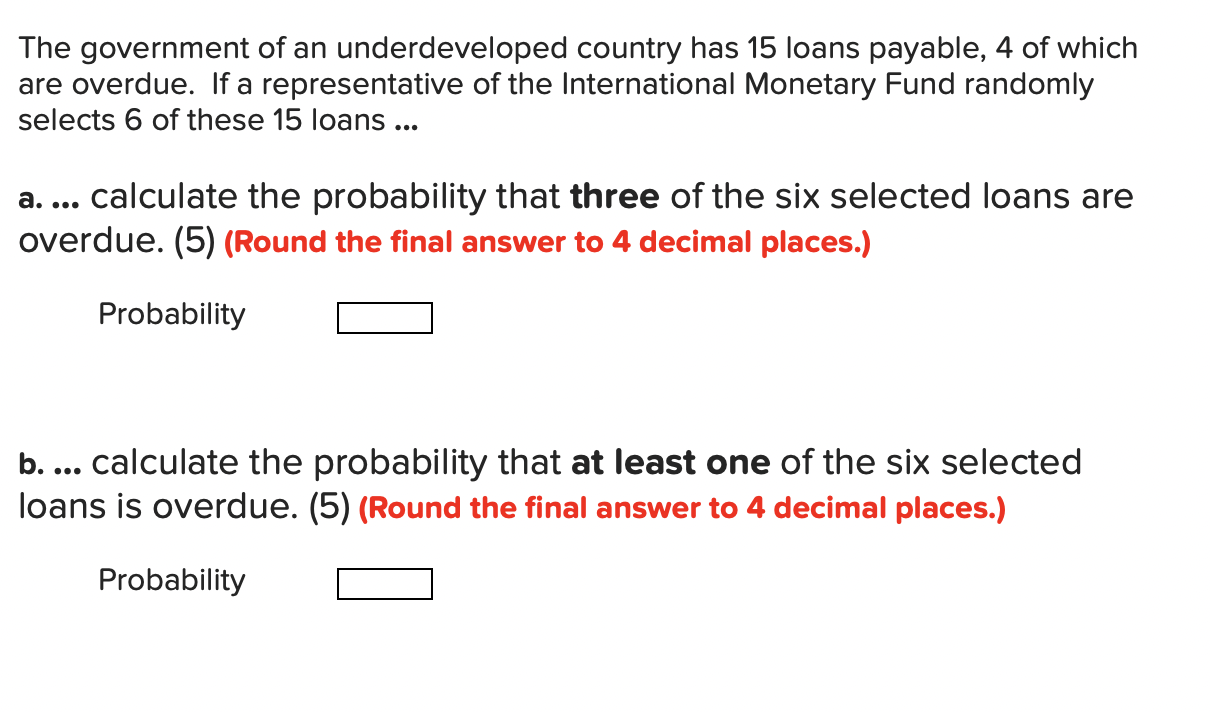 Solved The government of an underdeveloped country has 15 | Chegg.com