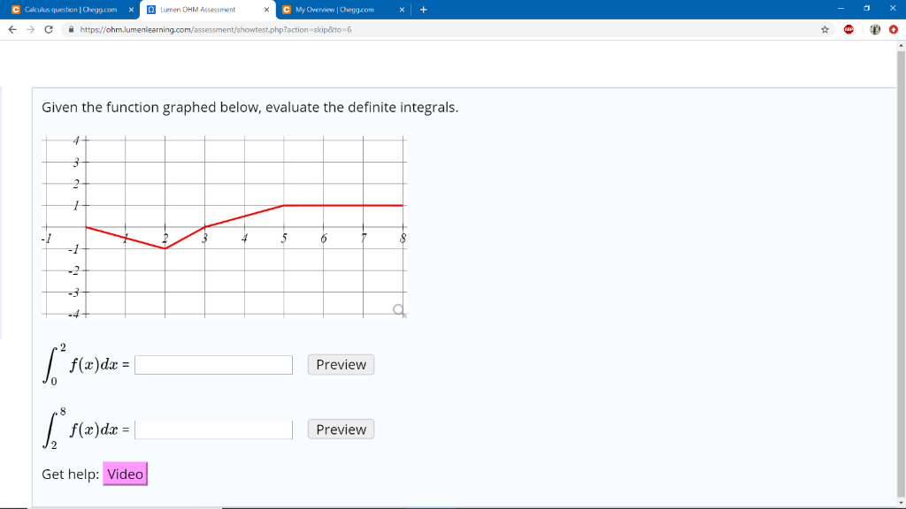 Solved C Calculus question | Chegg.com x Lumen OHM | Chegg.com