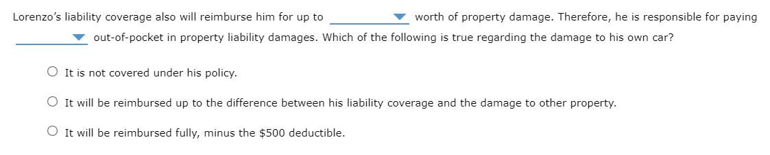 Solved 10. Computing your liability - An auto insurance | Chegg.com