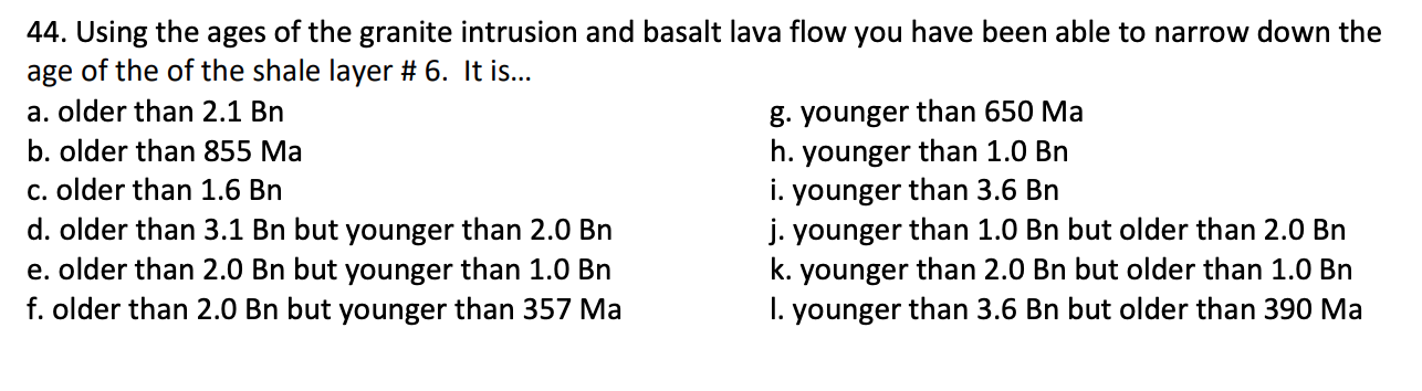 Solved Part II: Radiometric Dating Problem: The | Chegg.com