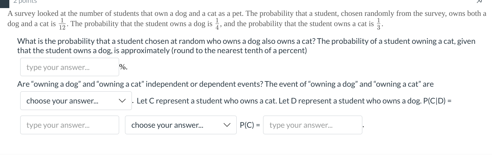 Solved 1. What is the probability that a student chosen at | Chegg.com